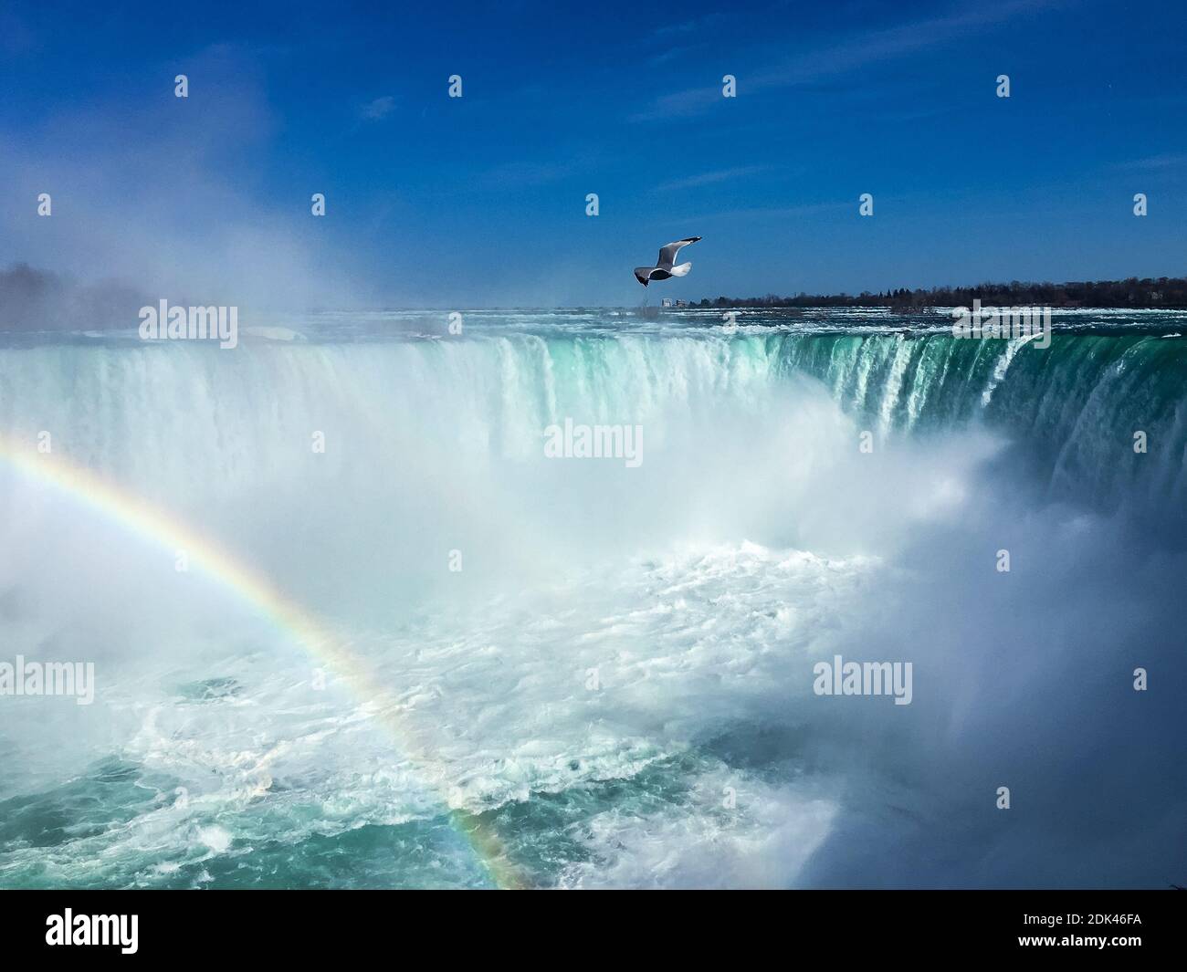 Flying Over Niagara Falls High Resolution Stock Photography and Images ...