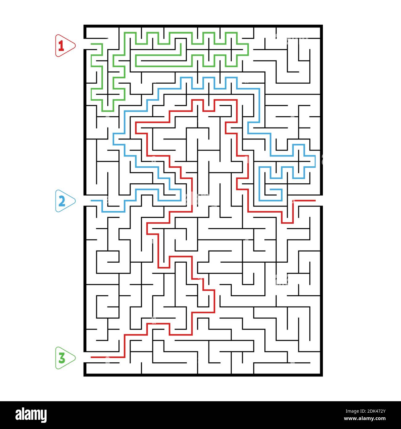 One way entrances Cut Out Stock Images & Pictures - Alamy