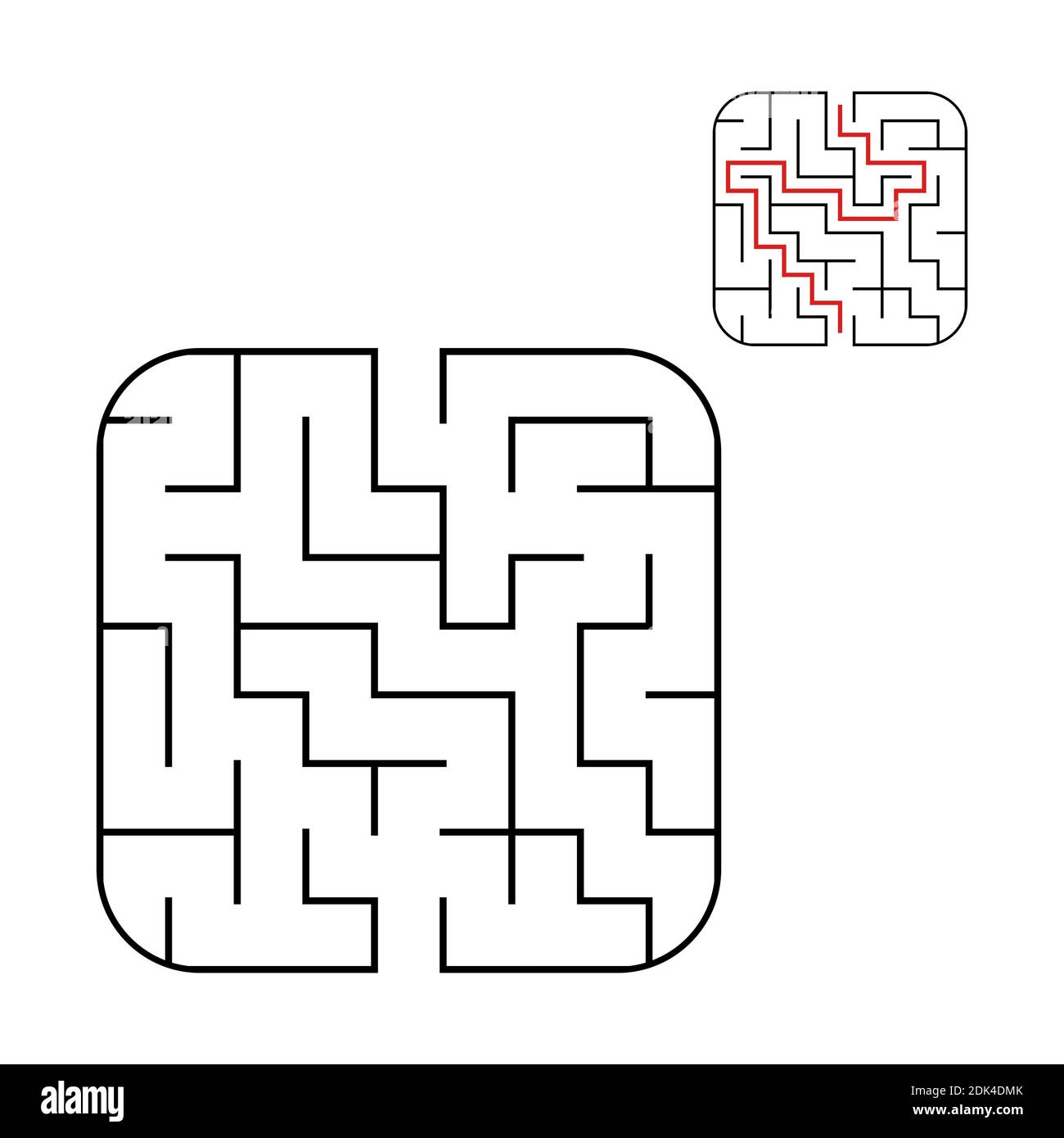 Easy Square Maze