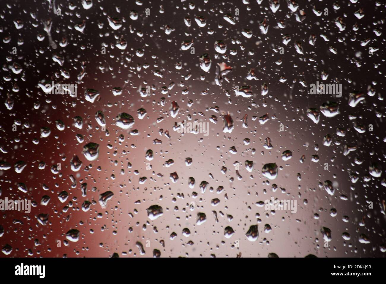 Raindrops On Windows Stock Photo - Alamy