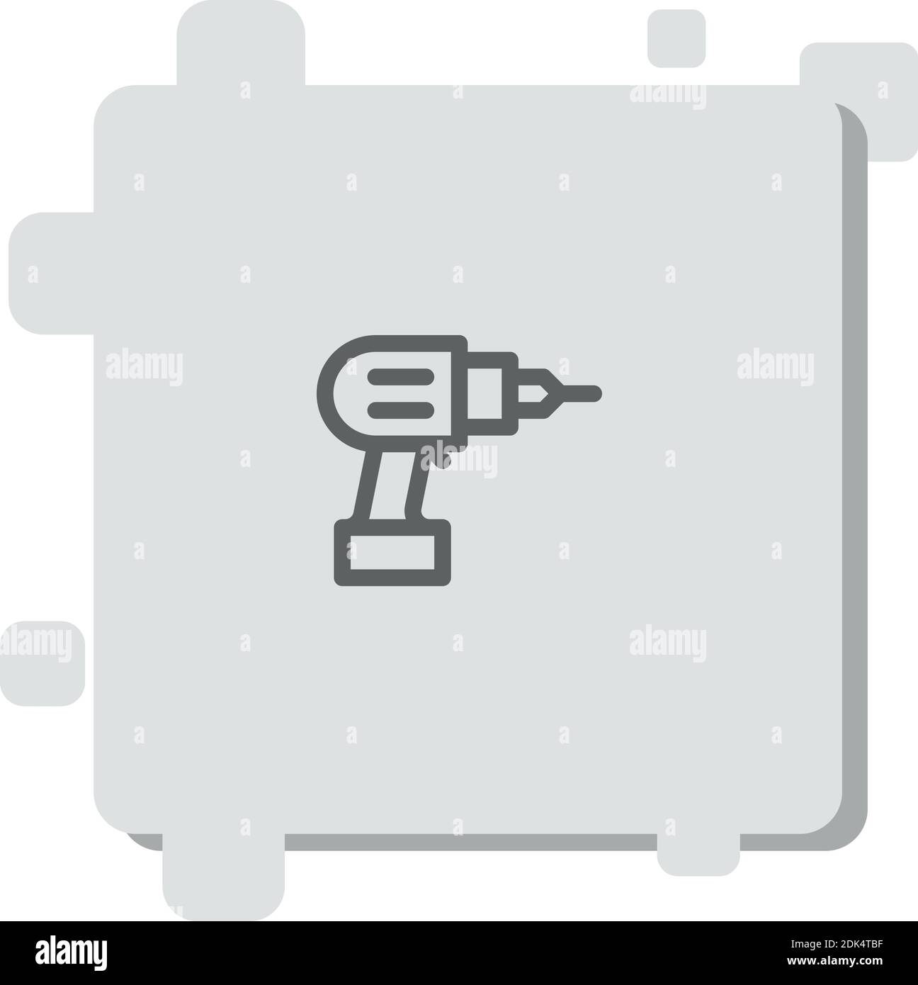 drill vector icon modern simple vector illustration Stock Vector Image ...