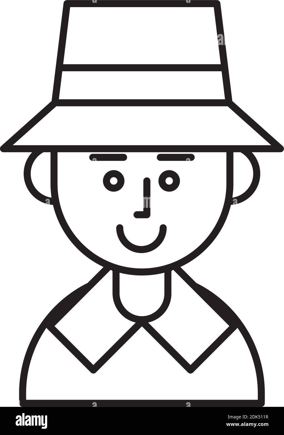 Easy Pilgrim Drawing