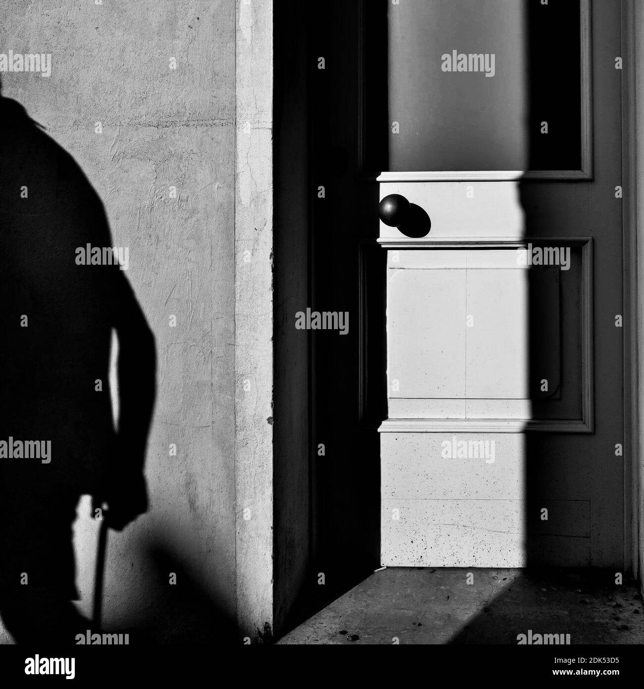 Hand doorknob Black and White Stock Photos & Images - Alamy