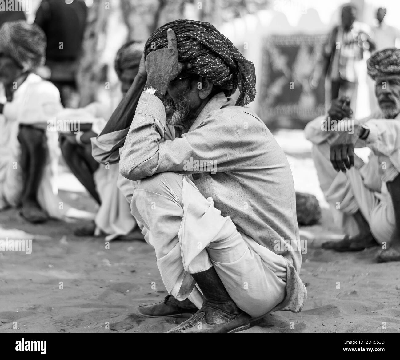 Indian sand art Black and White Stock Photos & Images - Alamy