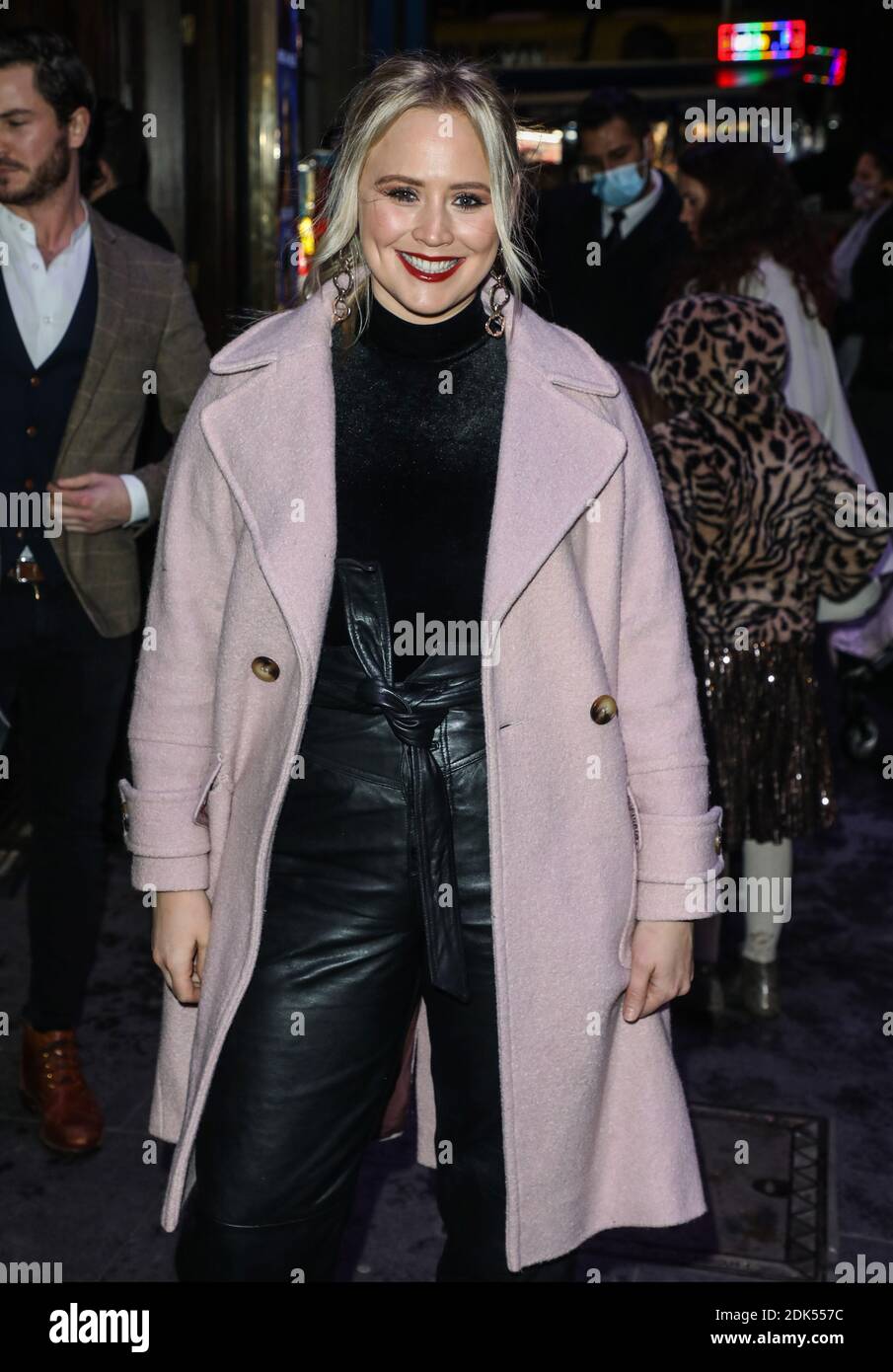 Amy Walsh attends the Press Night for a Christmas Carol at the Dominion ...