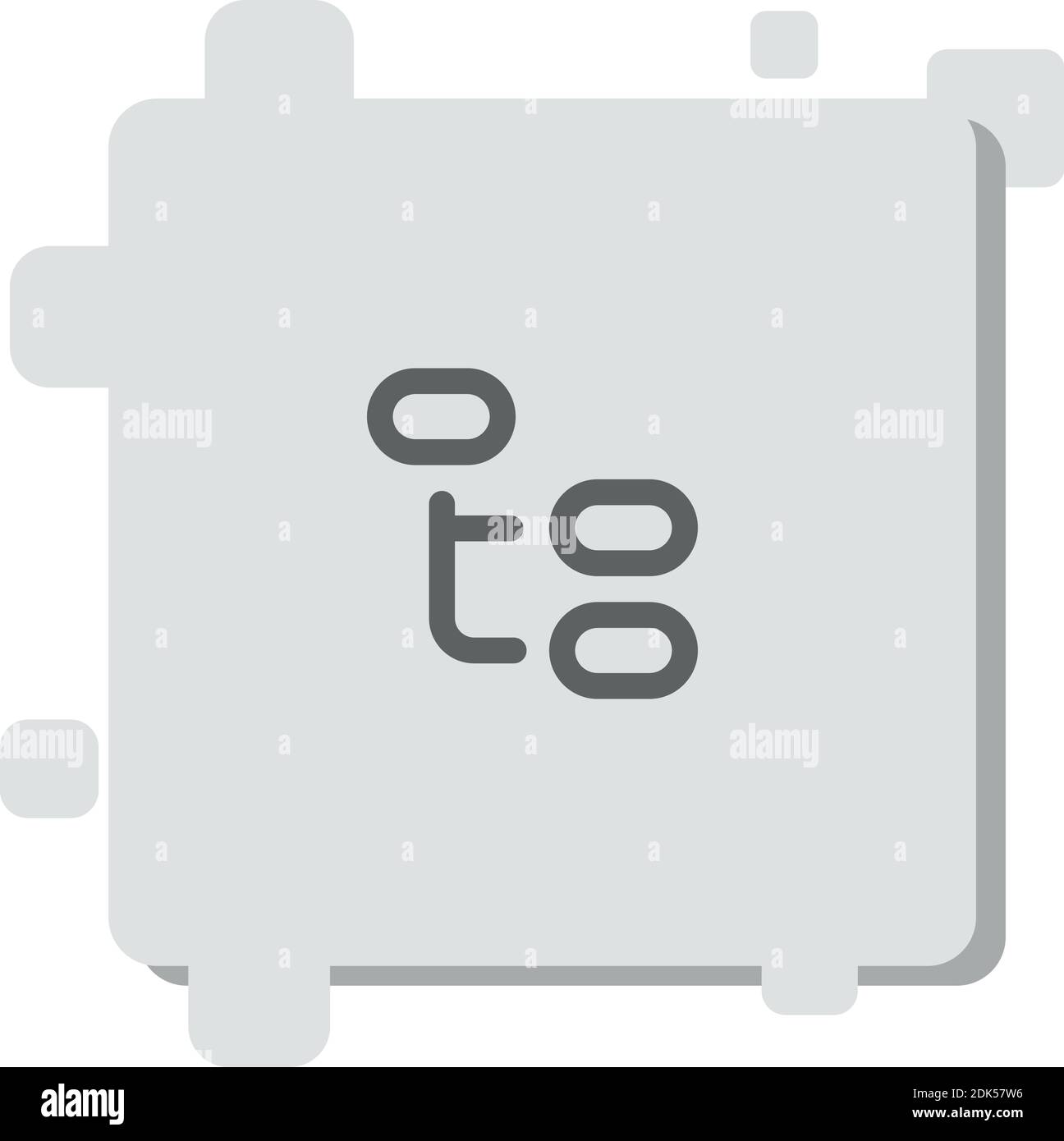 tree structure vector icon modern simple vector illustration Stock ...