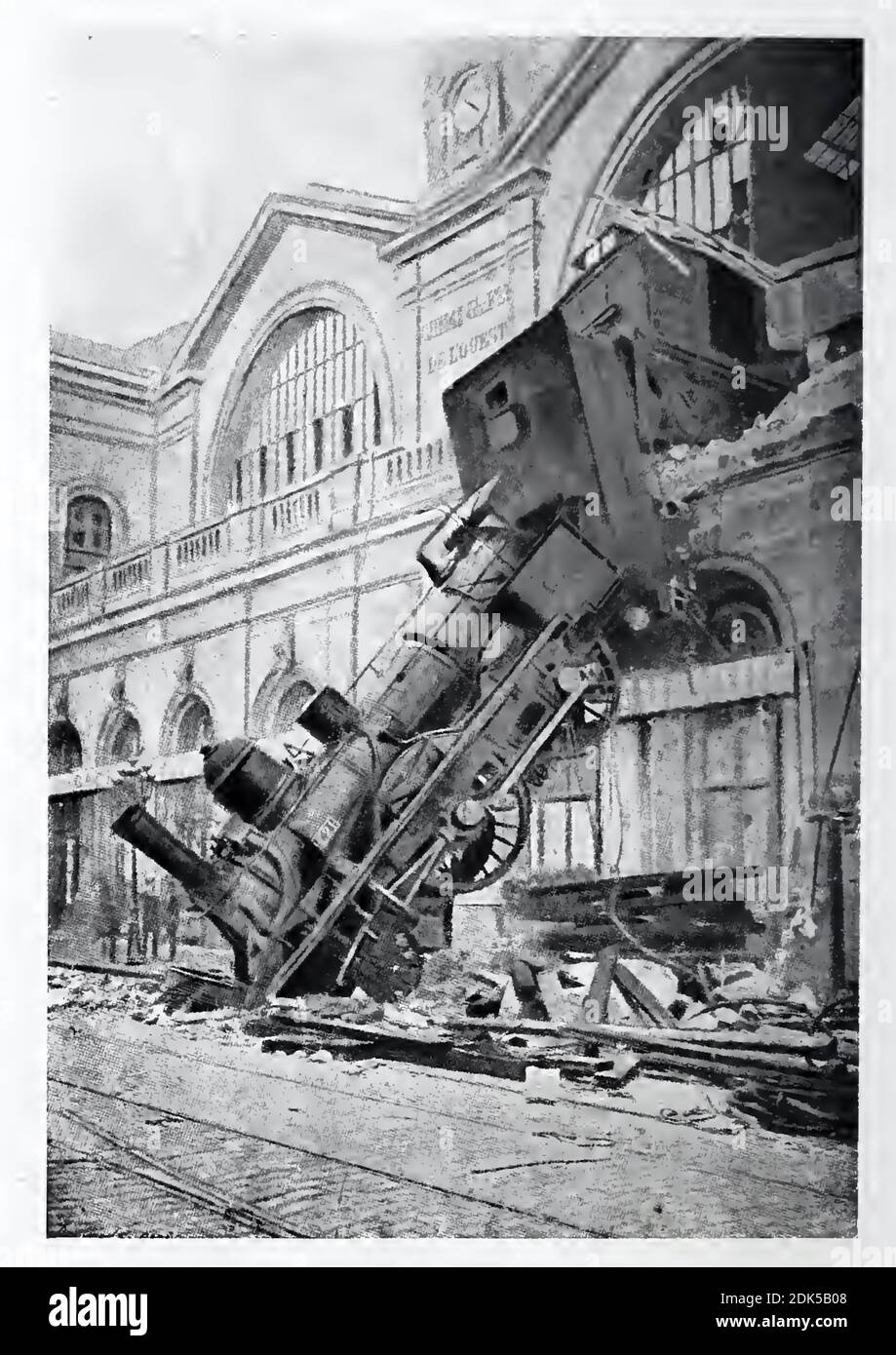 The Montparnasse derailment occurred on 22 October 1895 when the ...