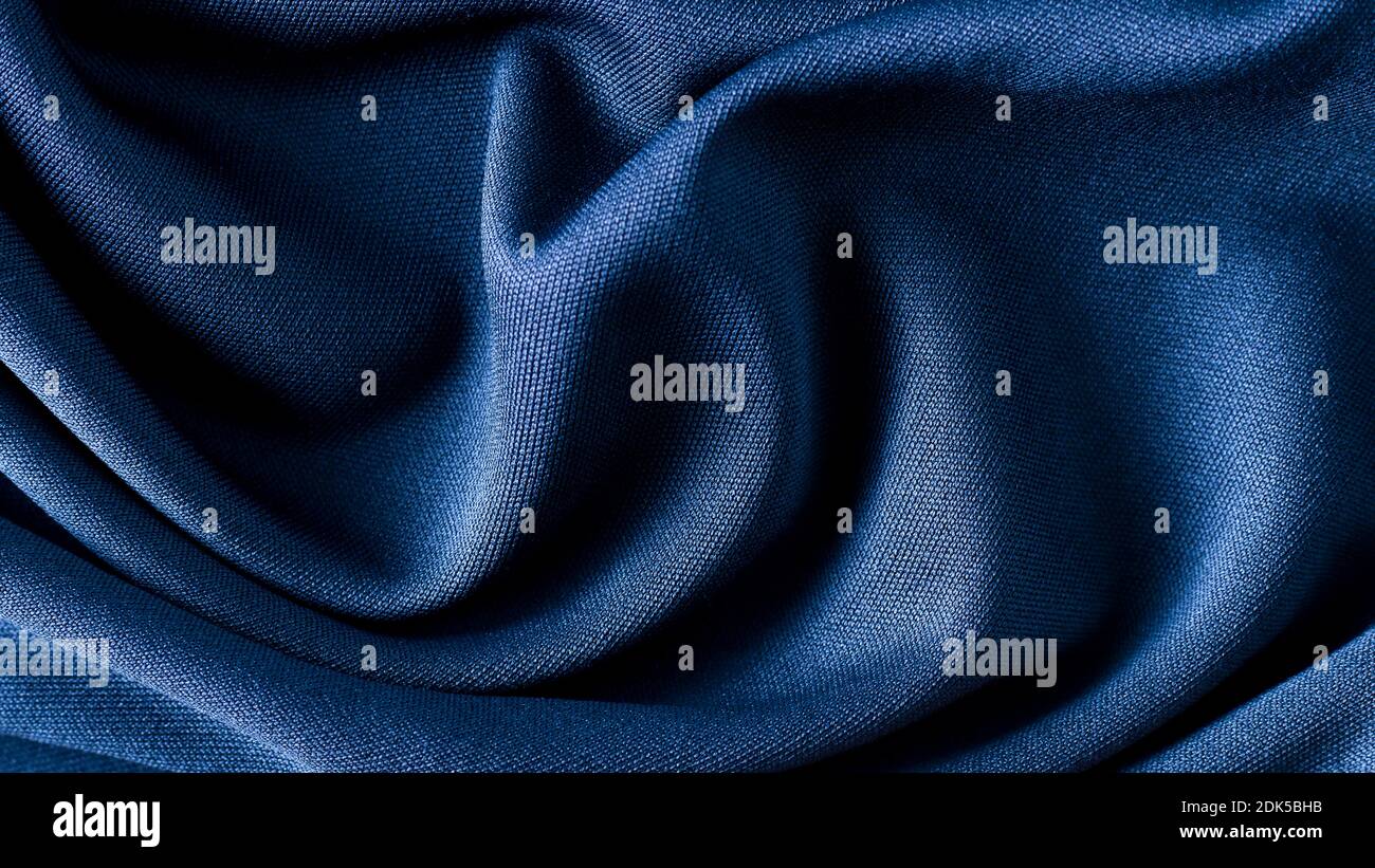 blue fabric cloth background texture Stock Photo - Alamy