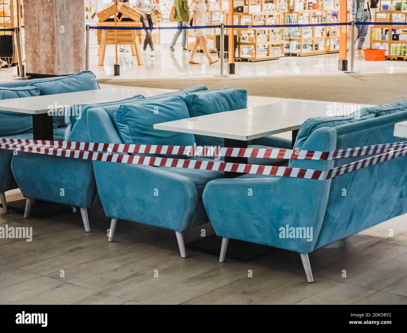 Closed public places during quarantine. Coronavirus quarantine. Closed ...