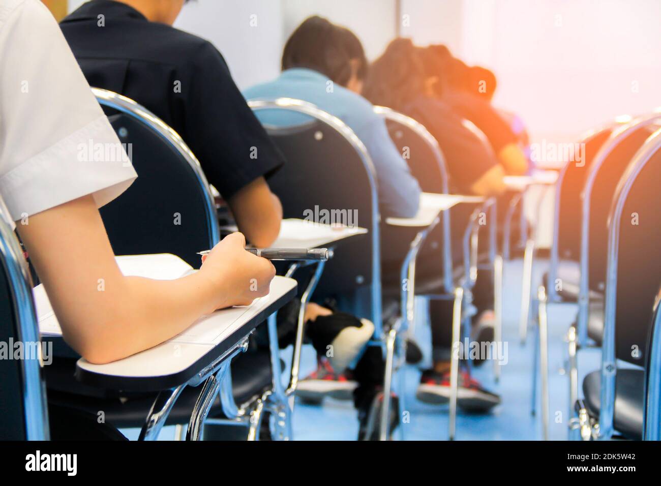Student Taking Exam Hall High Resolution Stock Photography and Images ...