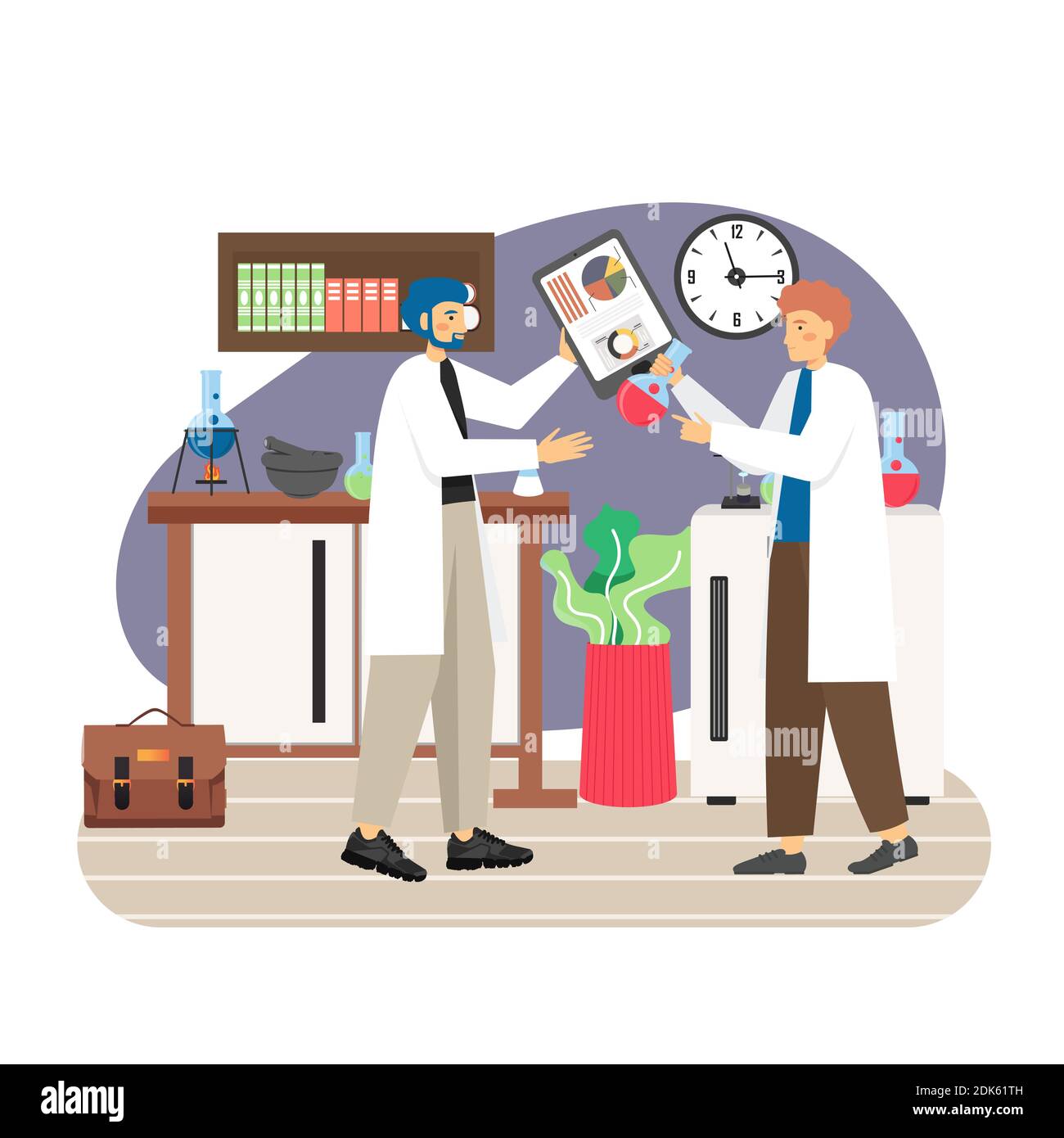 Science Experiment Cartoon High Resolution Stock Photography and Images ...