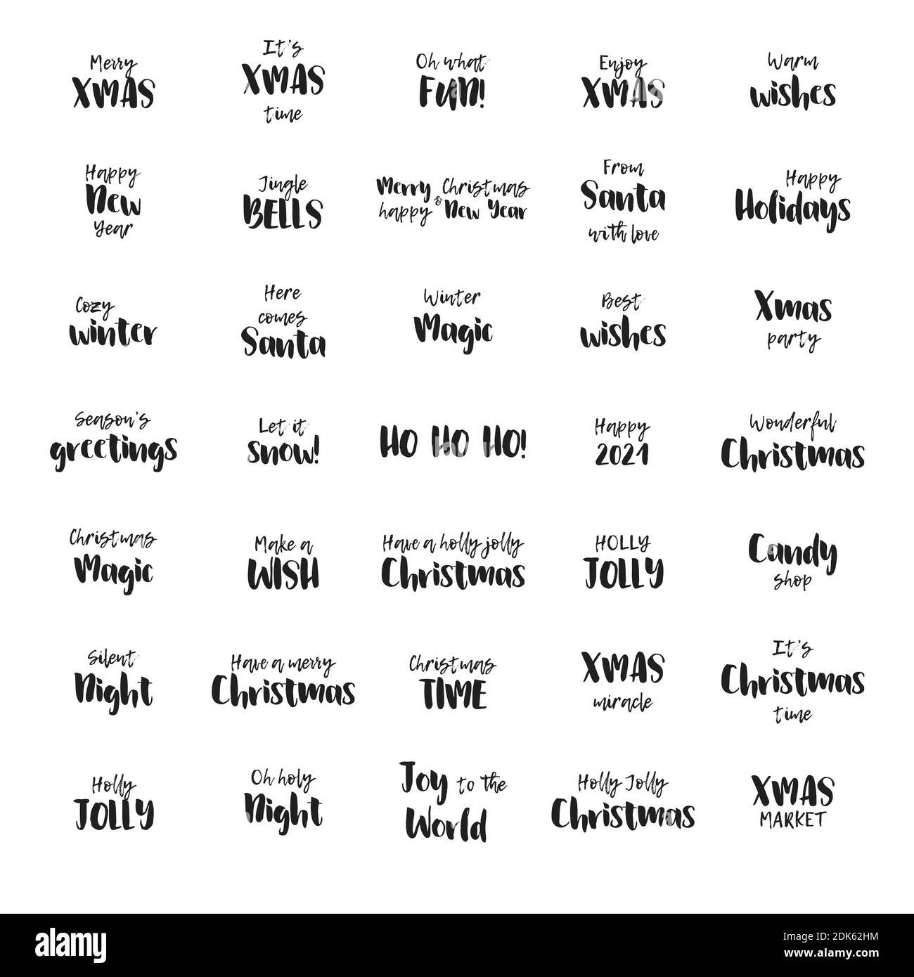 Seasons greetings happy holidays Cut Out Stock Images & Pictures - Alamy