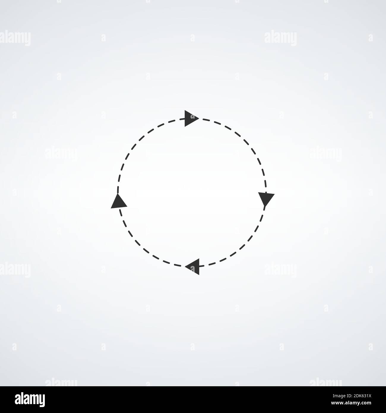 Arrows in circle clockwise Stock Vector Images - Alamy