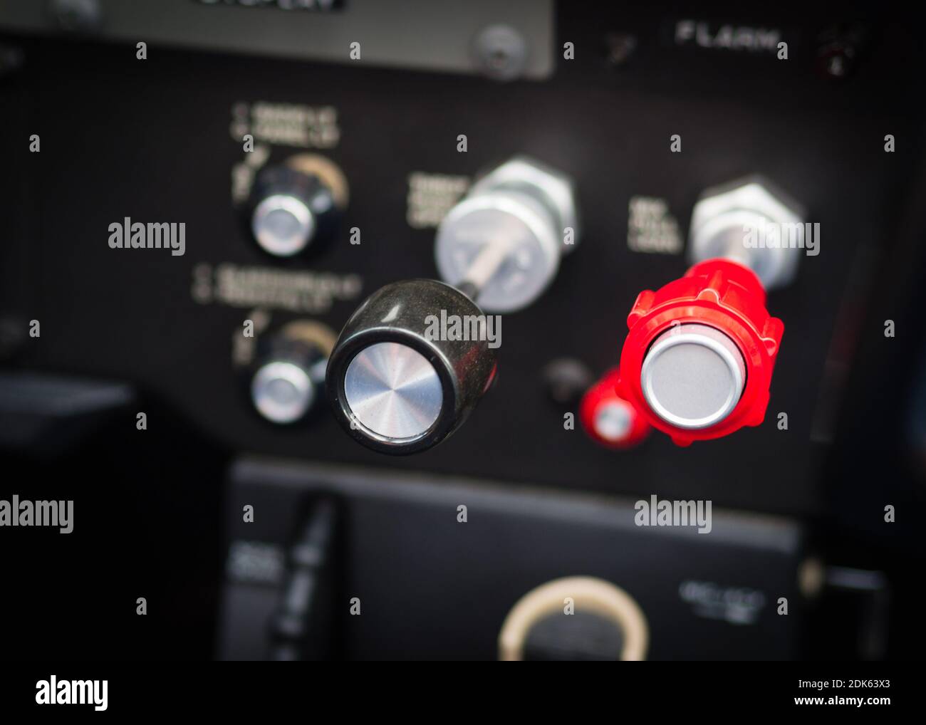 Red knob in focus hi-res stock photography and images - Alamy