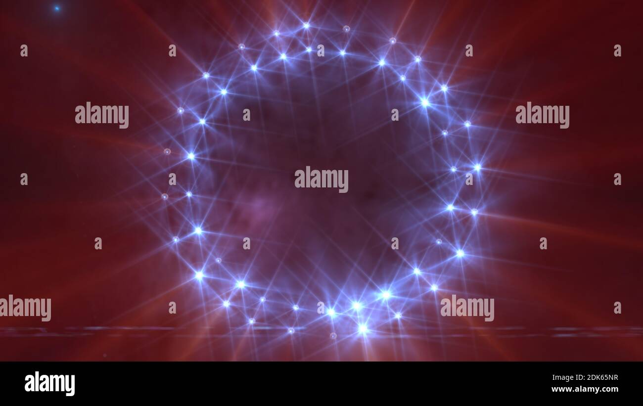 Bright stadium arena lighting spotlight 3d illustration render Stock ...