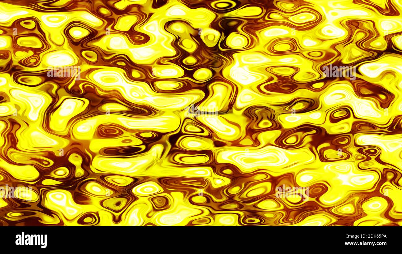 gold ink abstract liquid background texture illustration Stock Photo ...