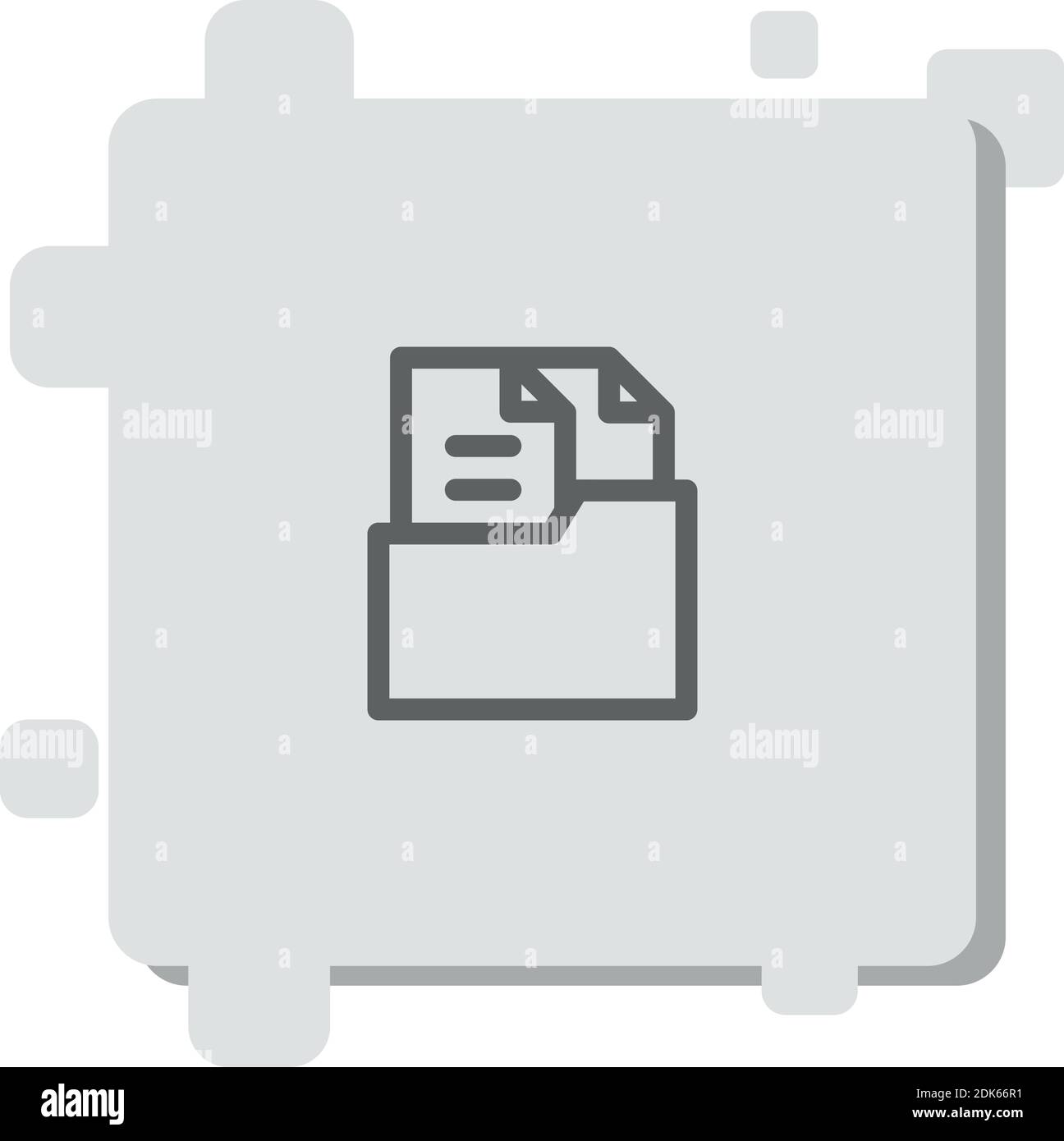 document vector icon modern simple vector illustration Stock Vector ...