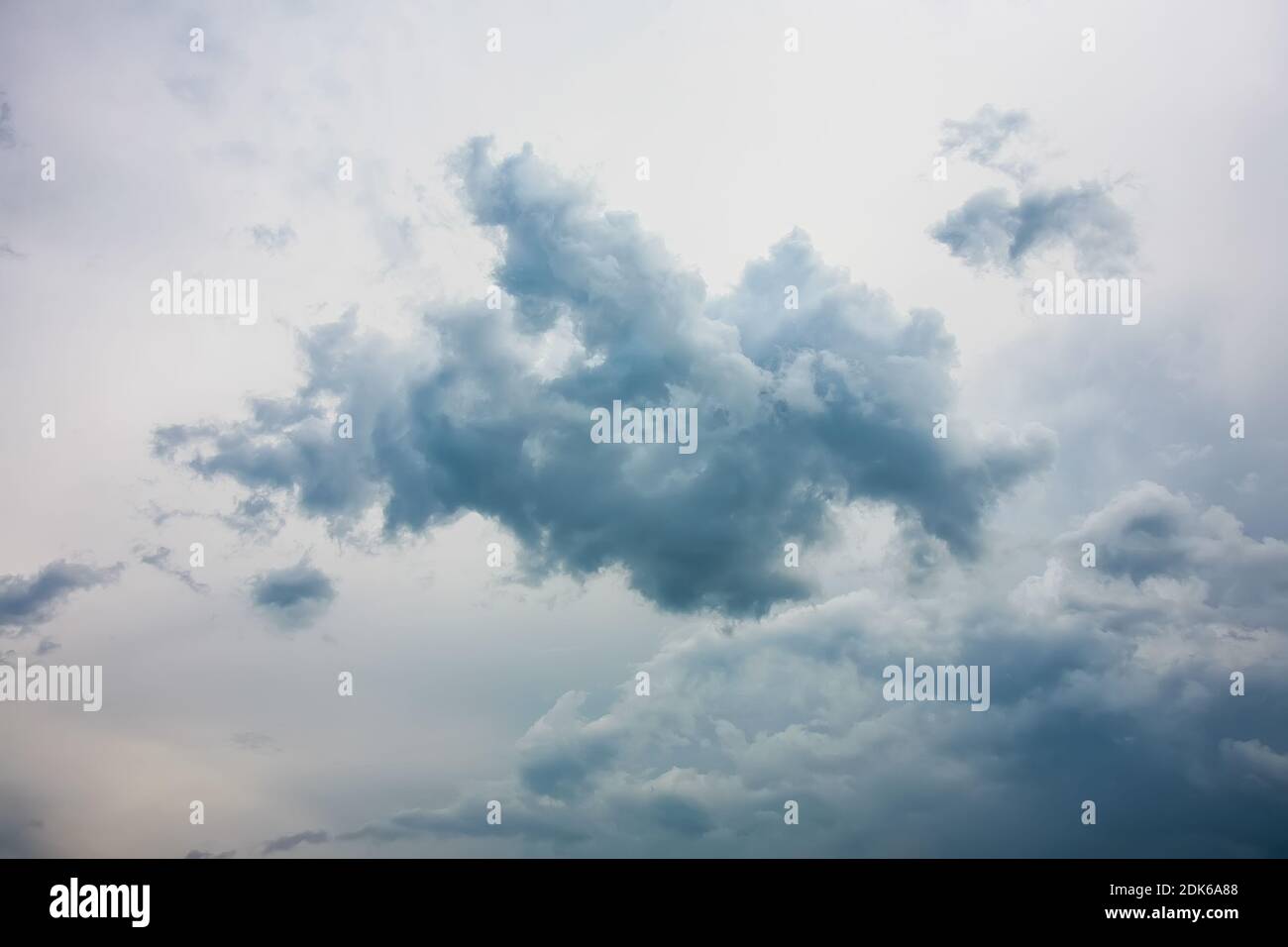 beautiful blue heavenly landscape with clouds Stock Photo - Alamy