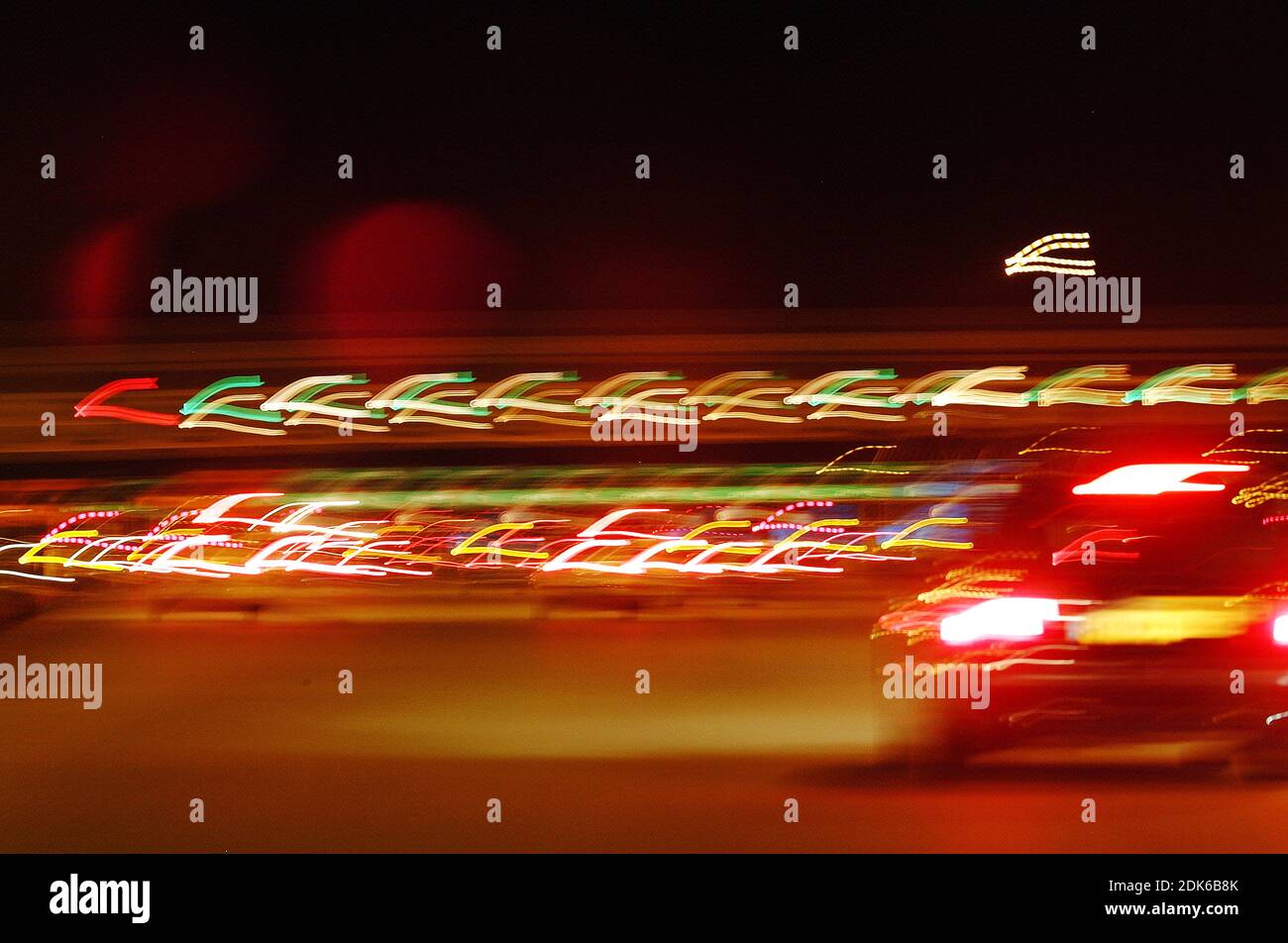 Road Traffic during Night Stock Photo - Alamy