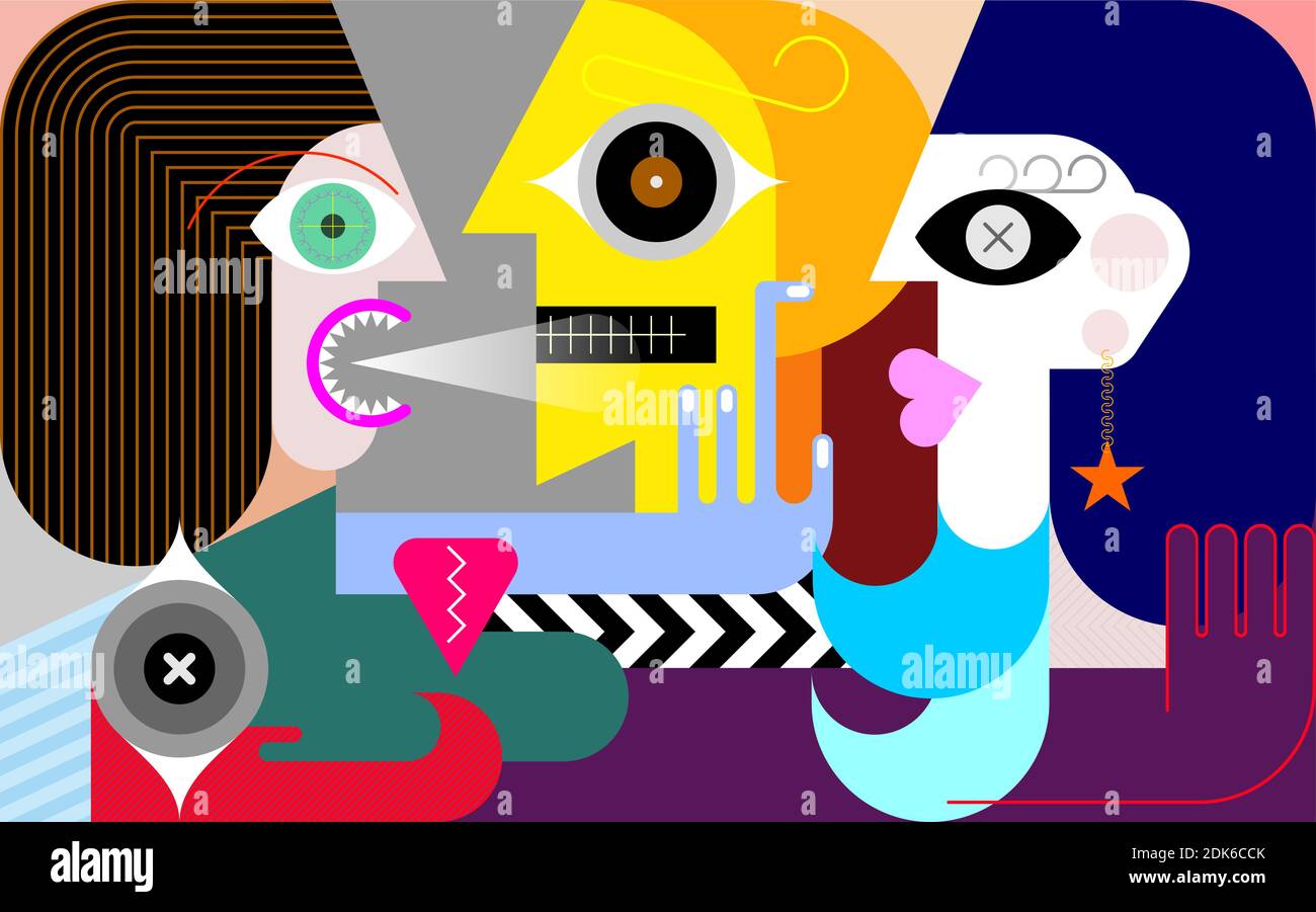 Wife meet Stock Vector Images - Alamy