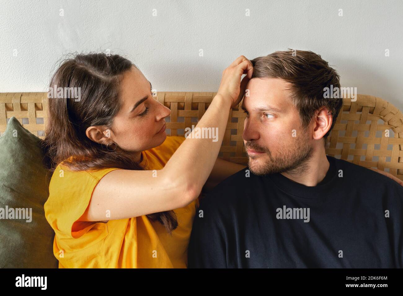 Mid adult couple together Stock Photo - Alamy