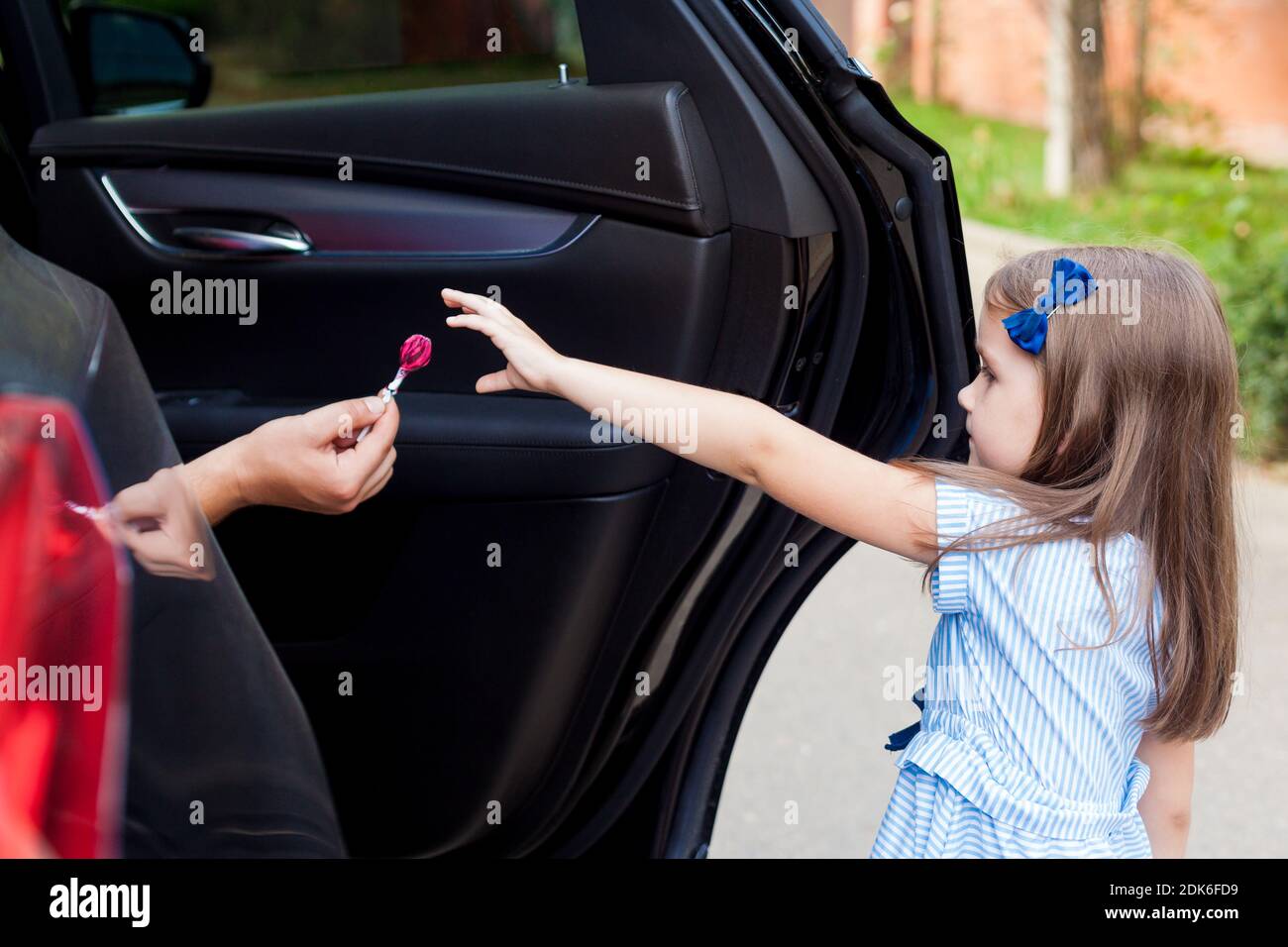 Lollipop road car hi-res stock photography and images - Alamy
