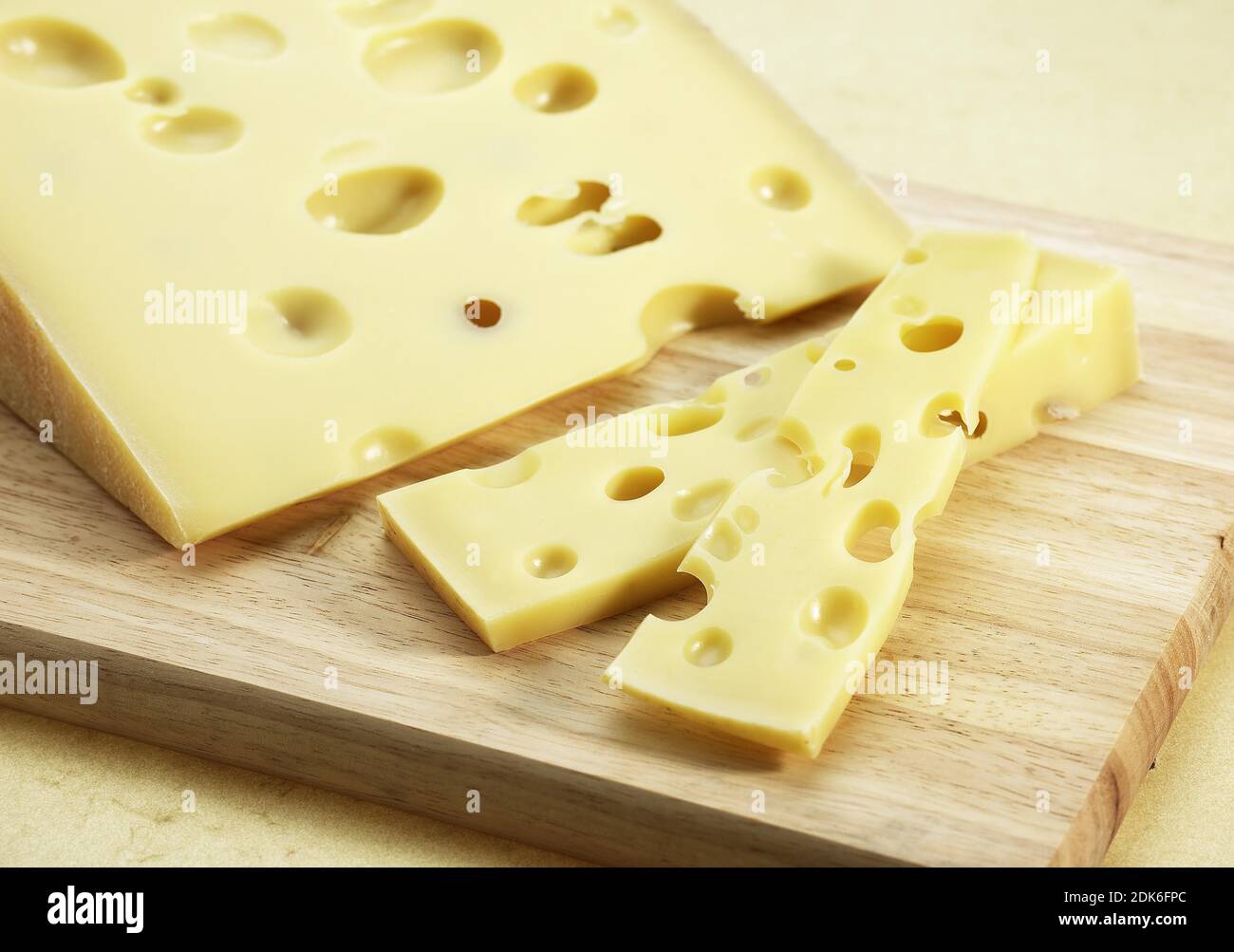 Emmental, French Cheese made from Cow's Milk Stock Photo - Alamy