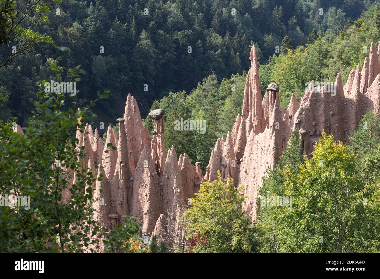 Earth pyramids in dolomites hi-res stock photography and images - Alamy