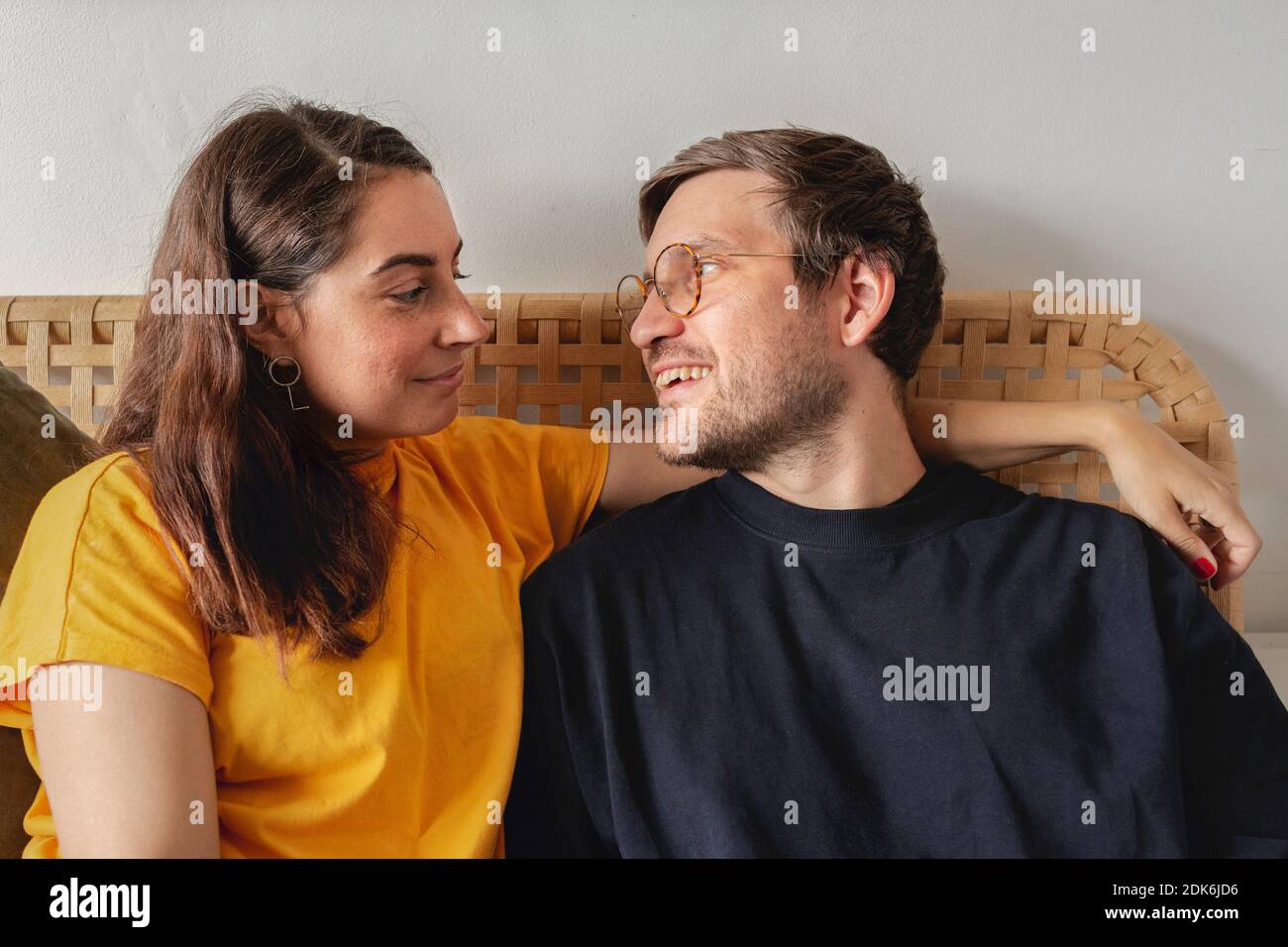 Mid adult couple together Stock Photo - Alamy