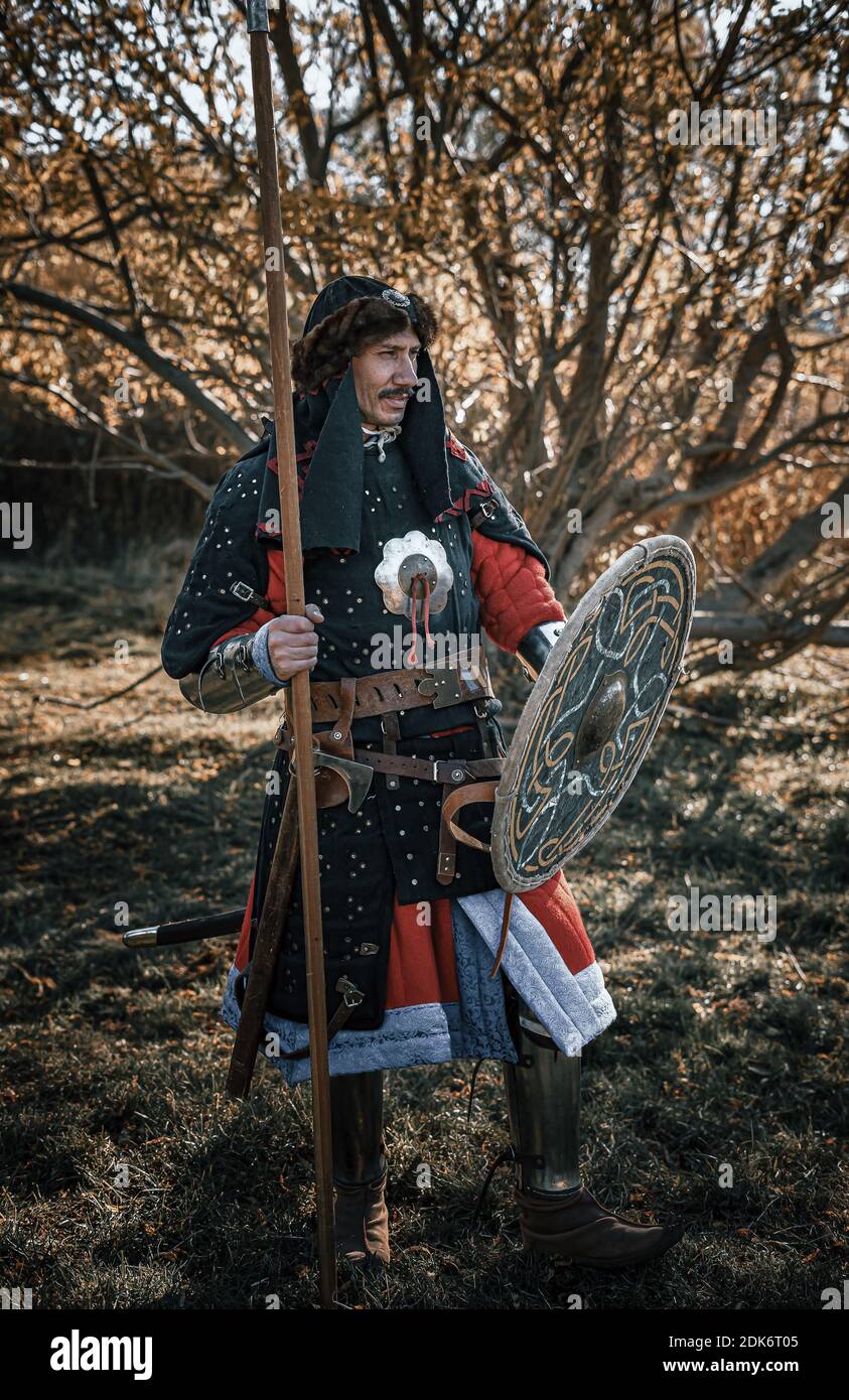 Warrior standing hi-res stock photography and images - Alamy