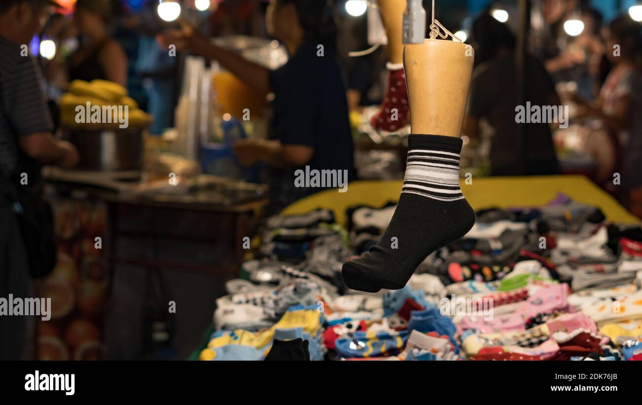 Sock stall hi-res stock photography and images - Alamy