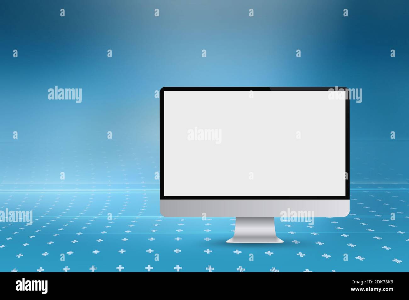 Abstract high-tech health background, editable mock-up series template ...