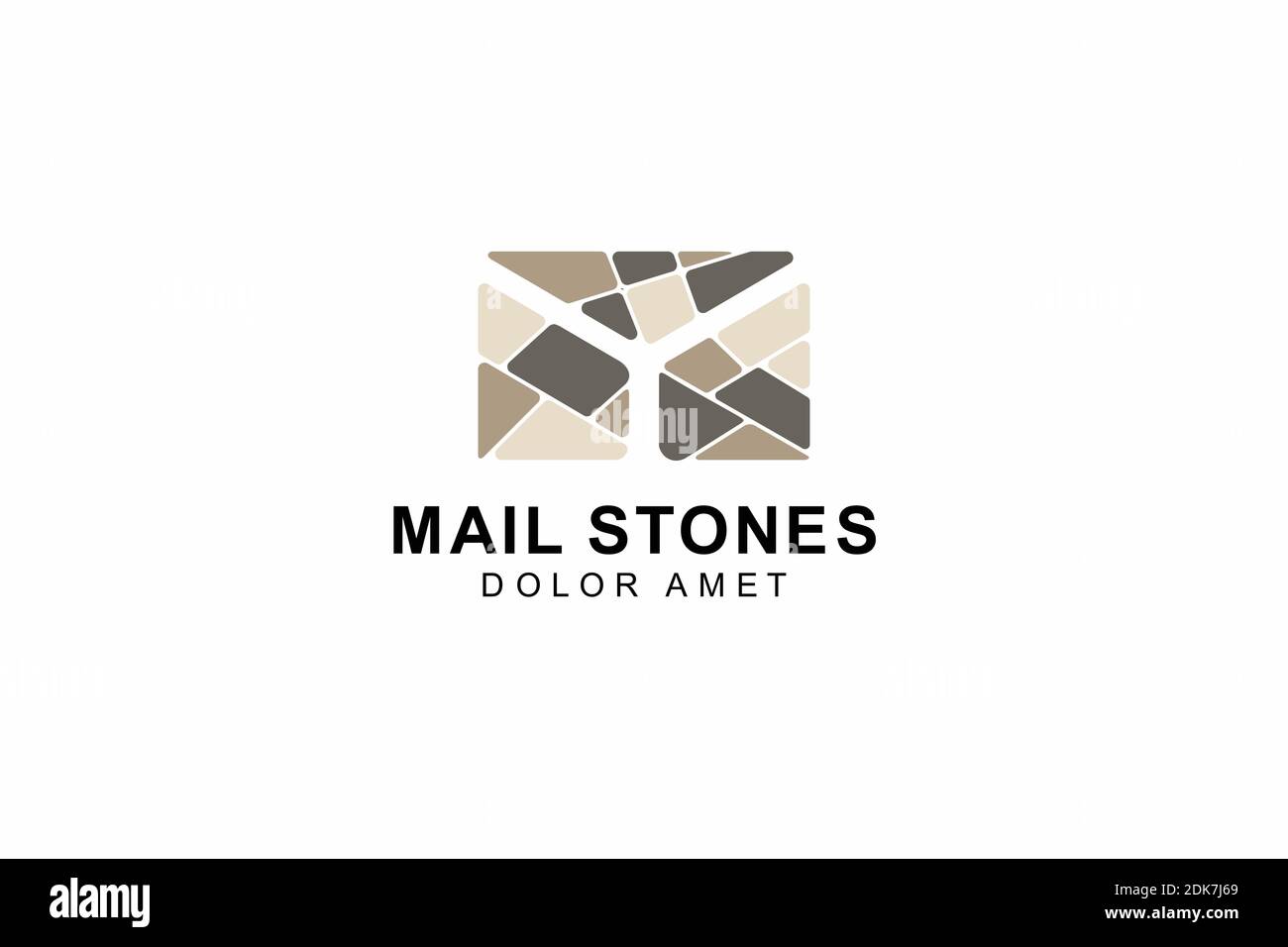 mail stone logo icon symbol illustration Stock Vector Image & Art - Alamy