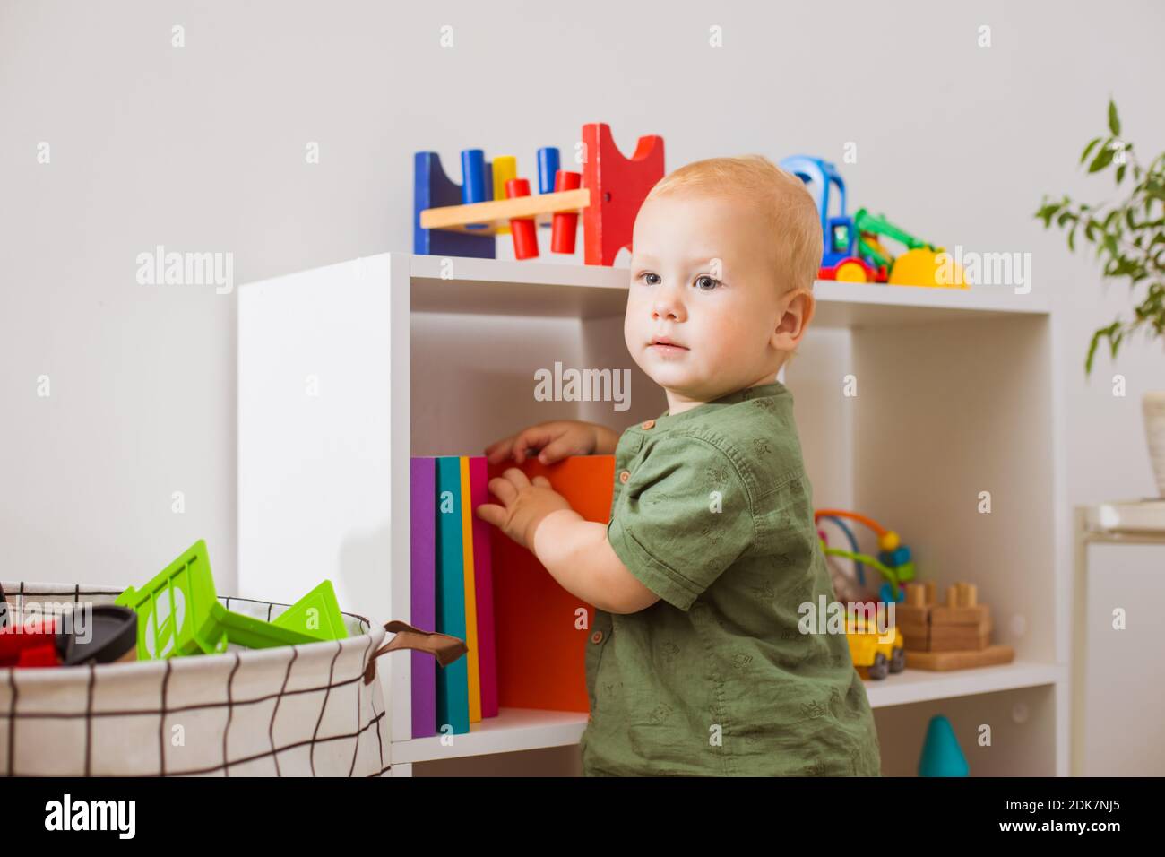 Comprehensive development of the kid in kindergarten Stock Photo - Alamy