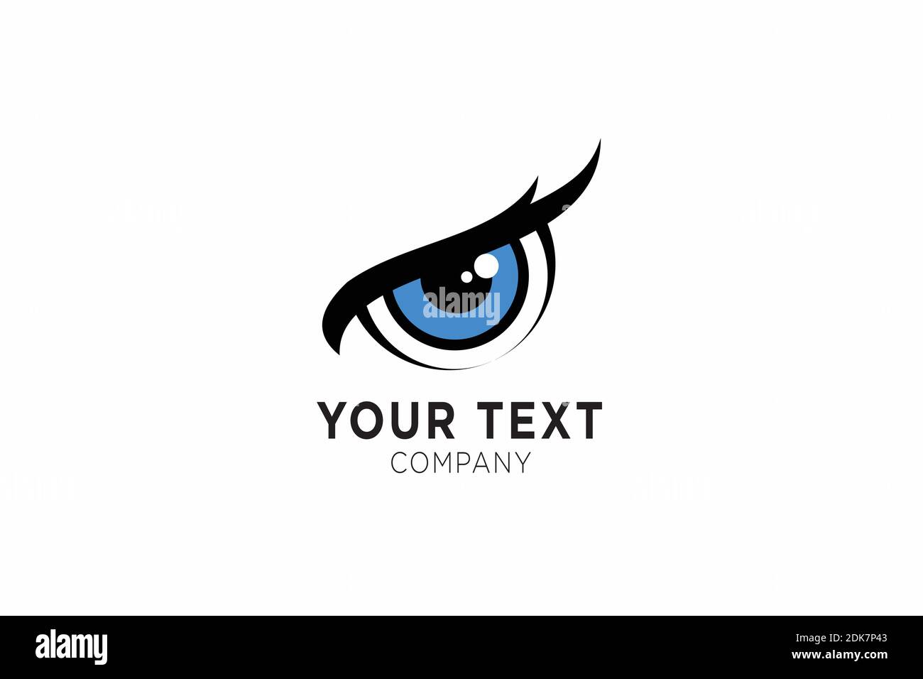 Icon symbol eye logo Cut Out Stock Images & Pictures - Alamy