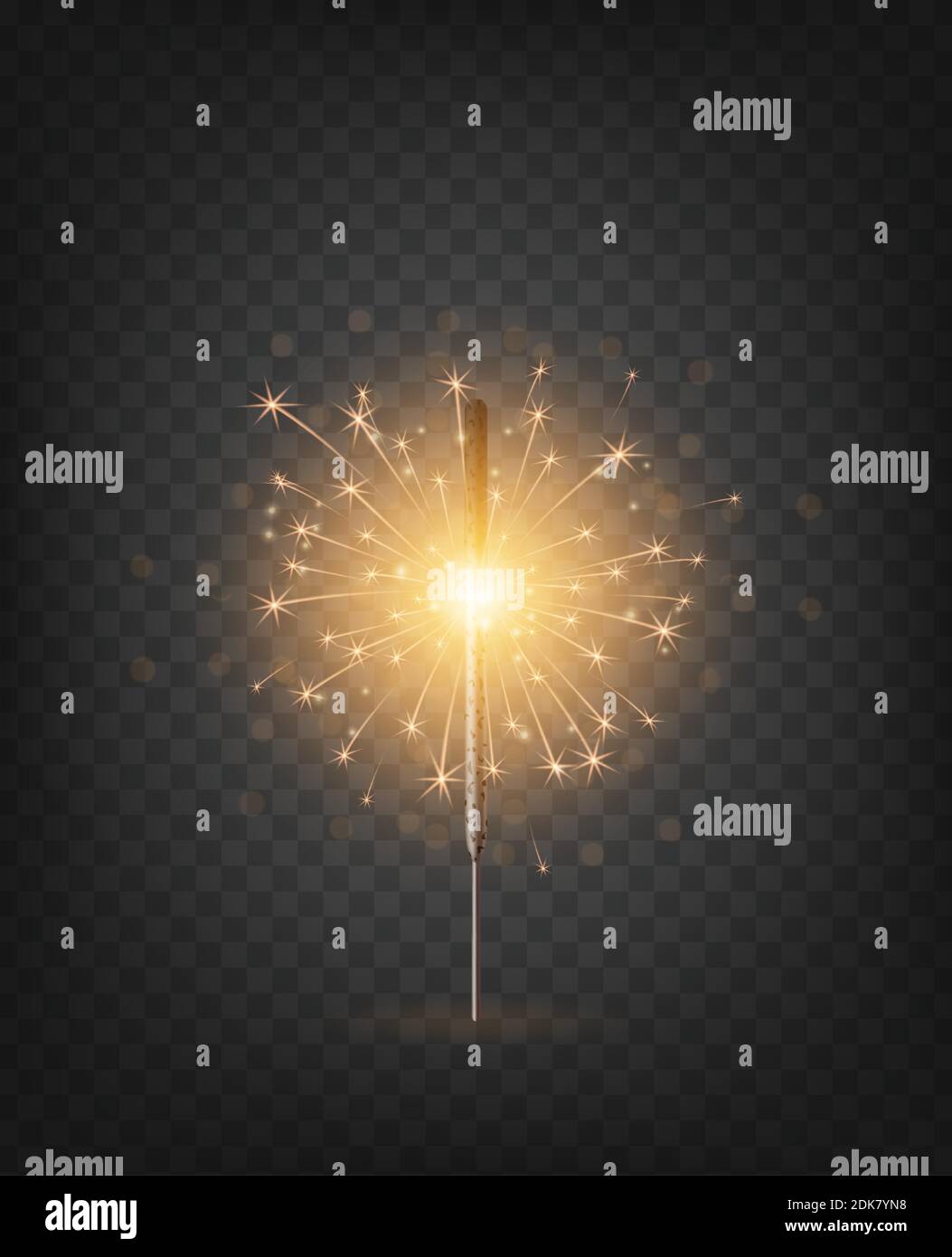 Sparkler Firework Vector Free