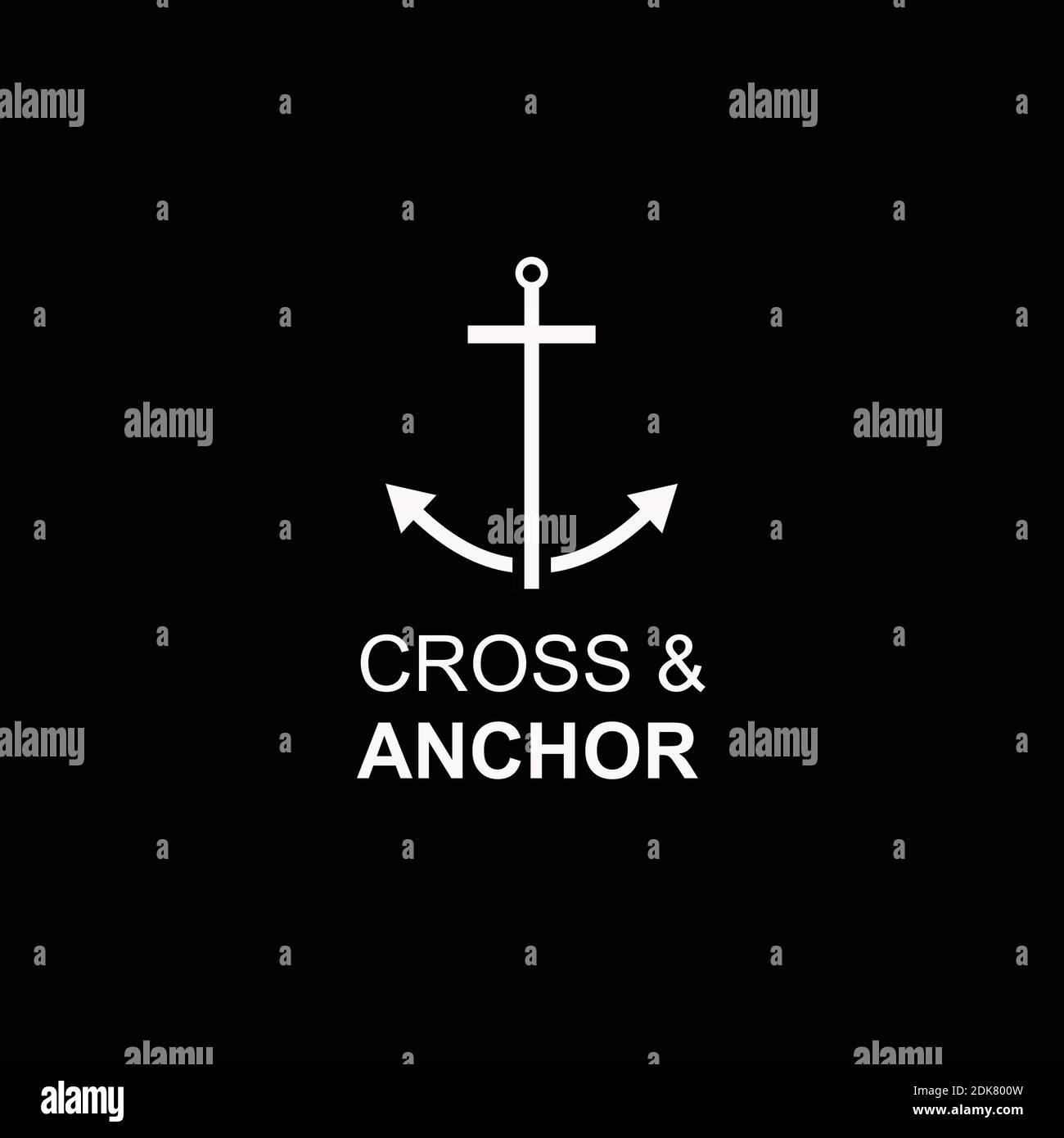 Anchor Cross High Resolution Stock Photography and Images - Alamy