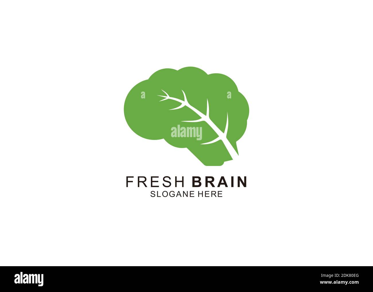 Simple Brain Logo Brain Logo, A Branding & Logo Template By Toko Pak