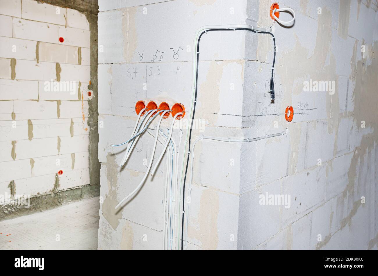 Home connection junction box hi-res stock photography and images - Alamy