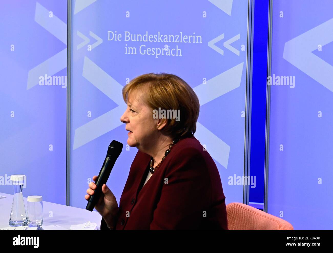 Berlin, Germany. 15th Dec, 2020. German Chancellor Angela Merkel (CDU ...