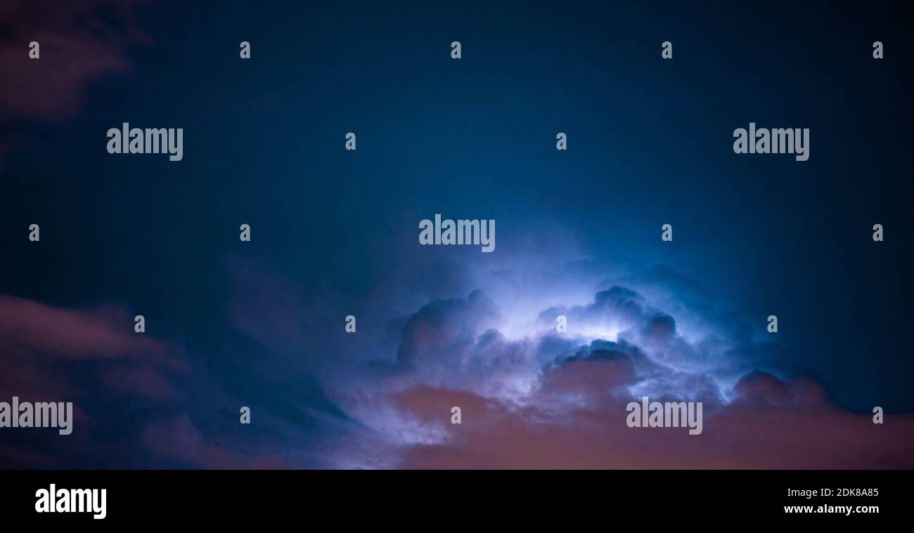 Orographic Clouds Night