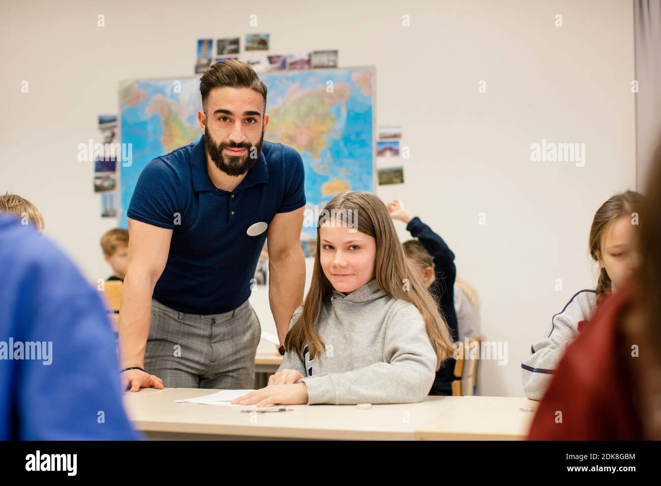 Pupil classroom working hi-res stock photography and images - Alamy
