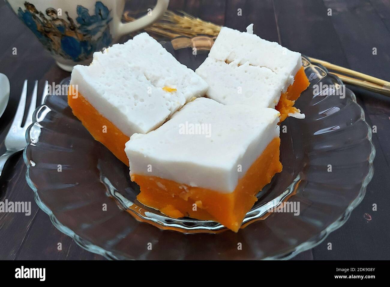 Food Home, Kueh Talam, Jakarta, Indonesia Stock Photo - Alamy
