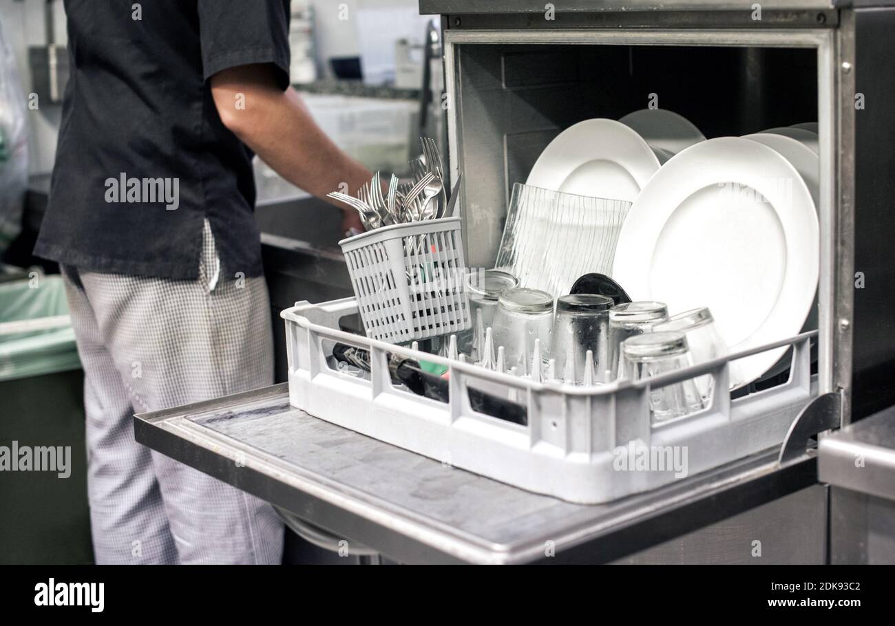 Dishwasher Restaurant High Resolution Stock Photography and Images - Alamy