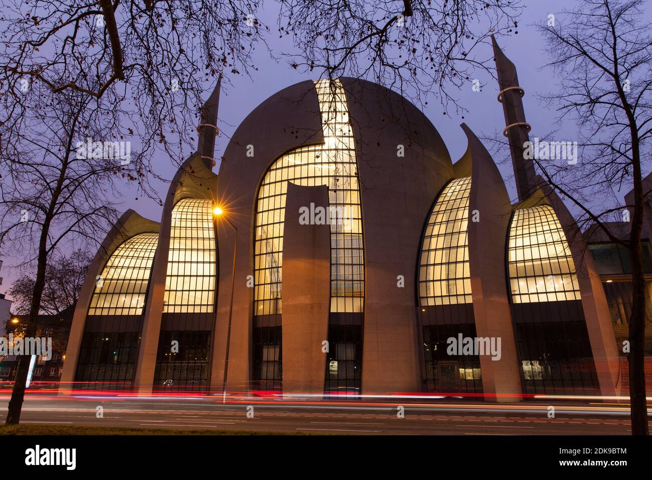 the DITIB mosque of the Turkish-Islamic Union for Religious Affairs in ...