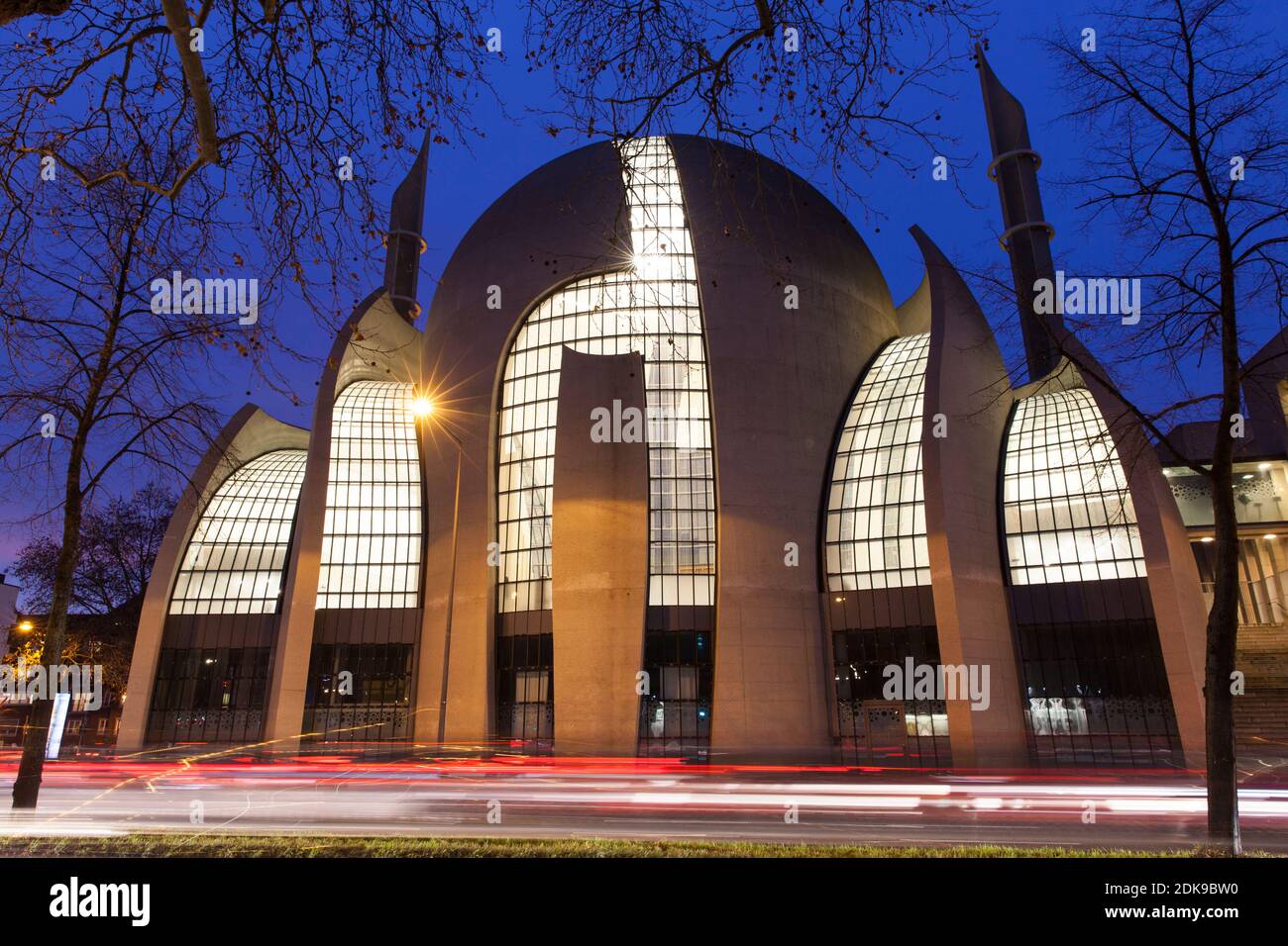 the DITIB mosque of the Turkish-Islamic Union for Religious Affairs in ...