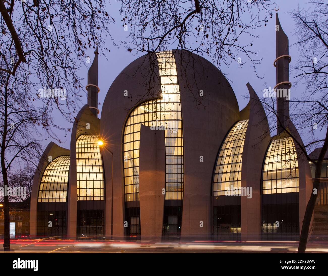 the DITIB mosque of the Turkish-Islamic Union for Religious Affairs in ...