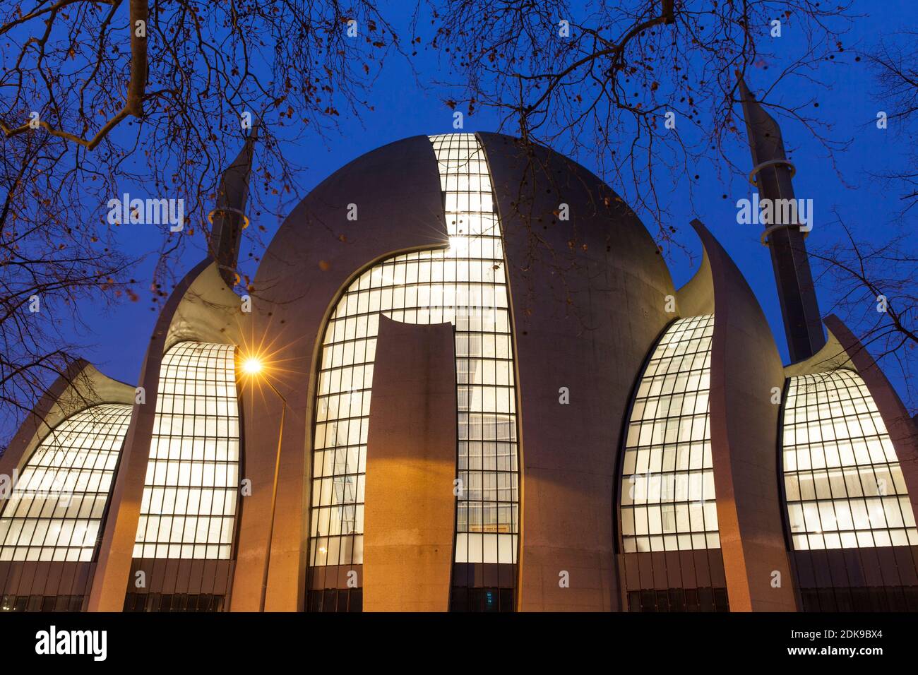 the DITIB mosque of the Turkish-Islamic Union for Religious Affairs in ...