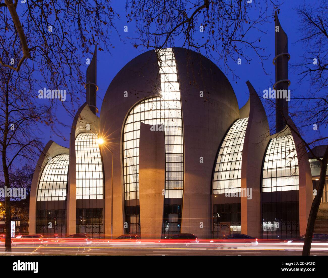 the DITIB mosque of the Turkish-Islamic Union for Religious Affairs in ...