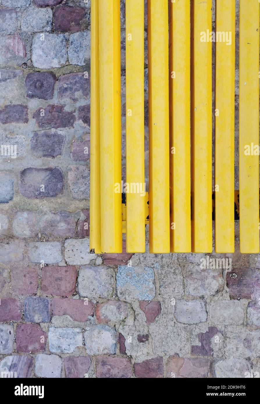Yellow and grey color combination. Abstract background and shapes ...